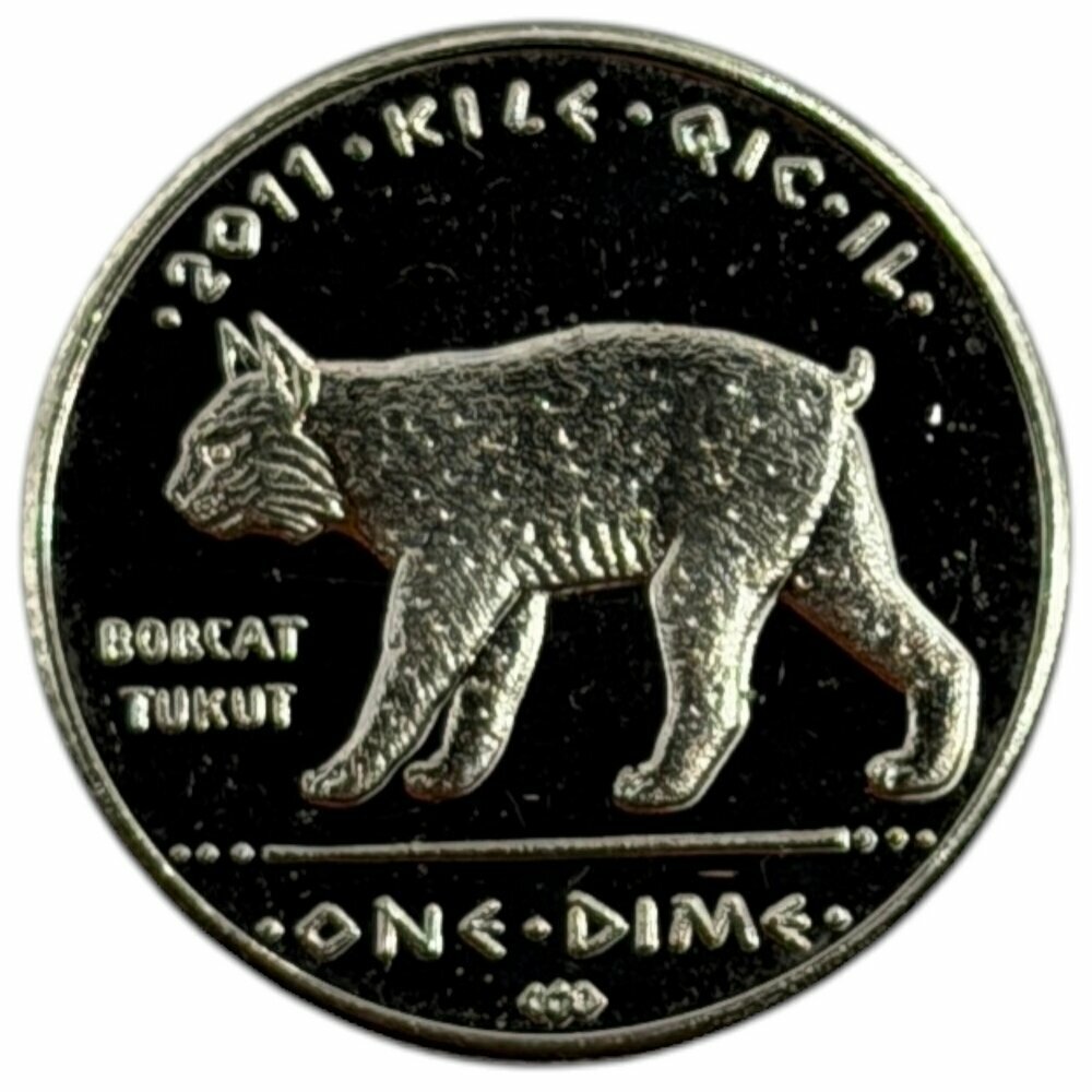 США, племя койотов 10 центов (1 дайм) 2011 г.