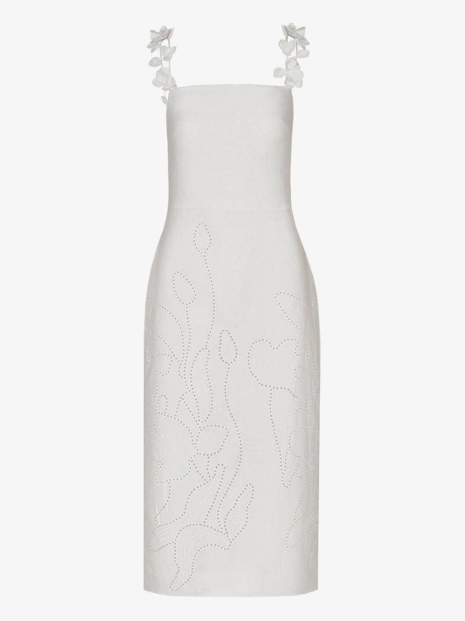 Платье Petalos floral-appliqué sleeveless dress