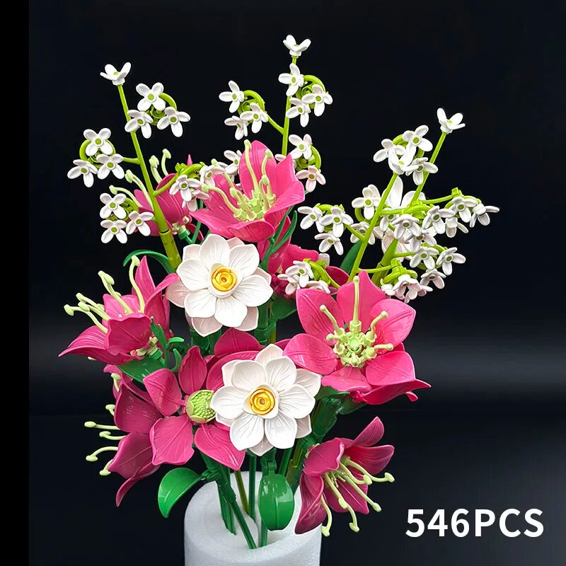 Набор строительных блоков «Вечный цветок»