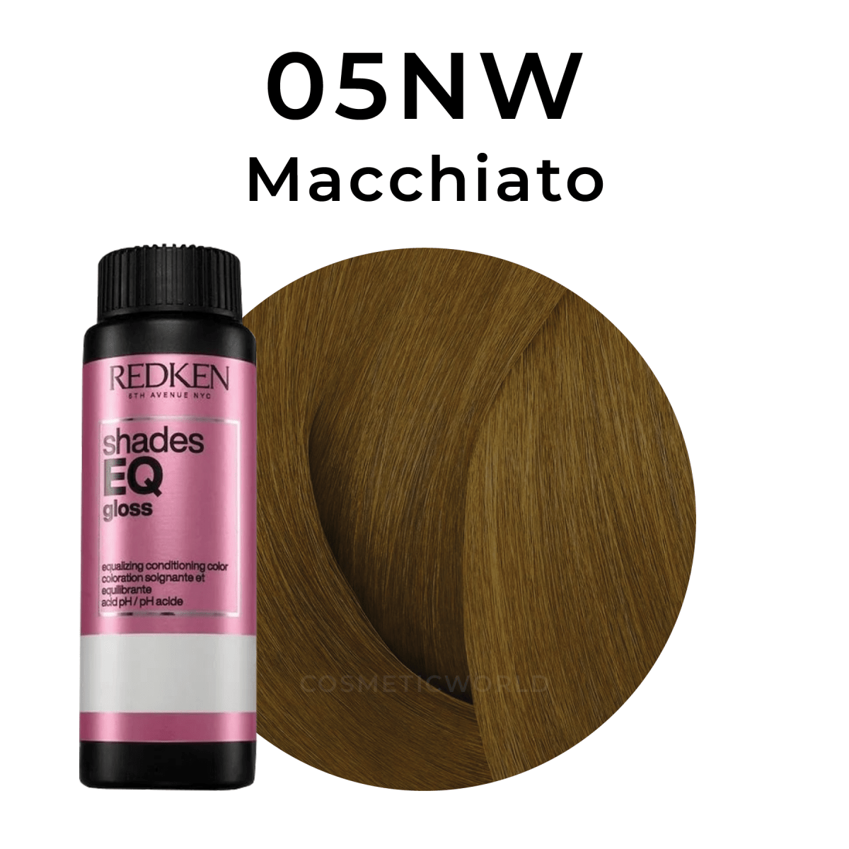 Redken Shades Eq Gloss 05NW - Краска-блеск тонирующая 60 мл