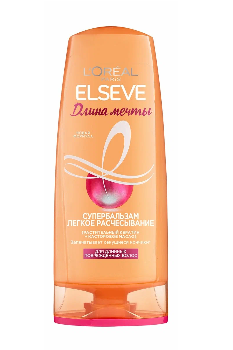 Бальзам для волос легкое расчесывание L'Oreal Elseve "Длина мечты"для длинных поврежденных волос, 200мл