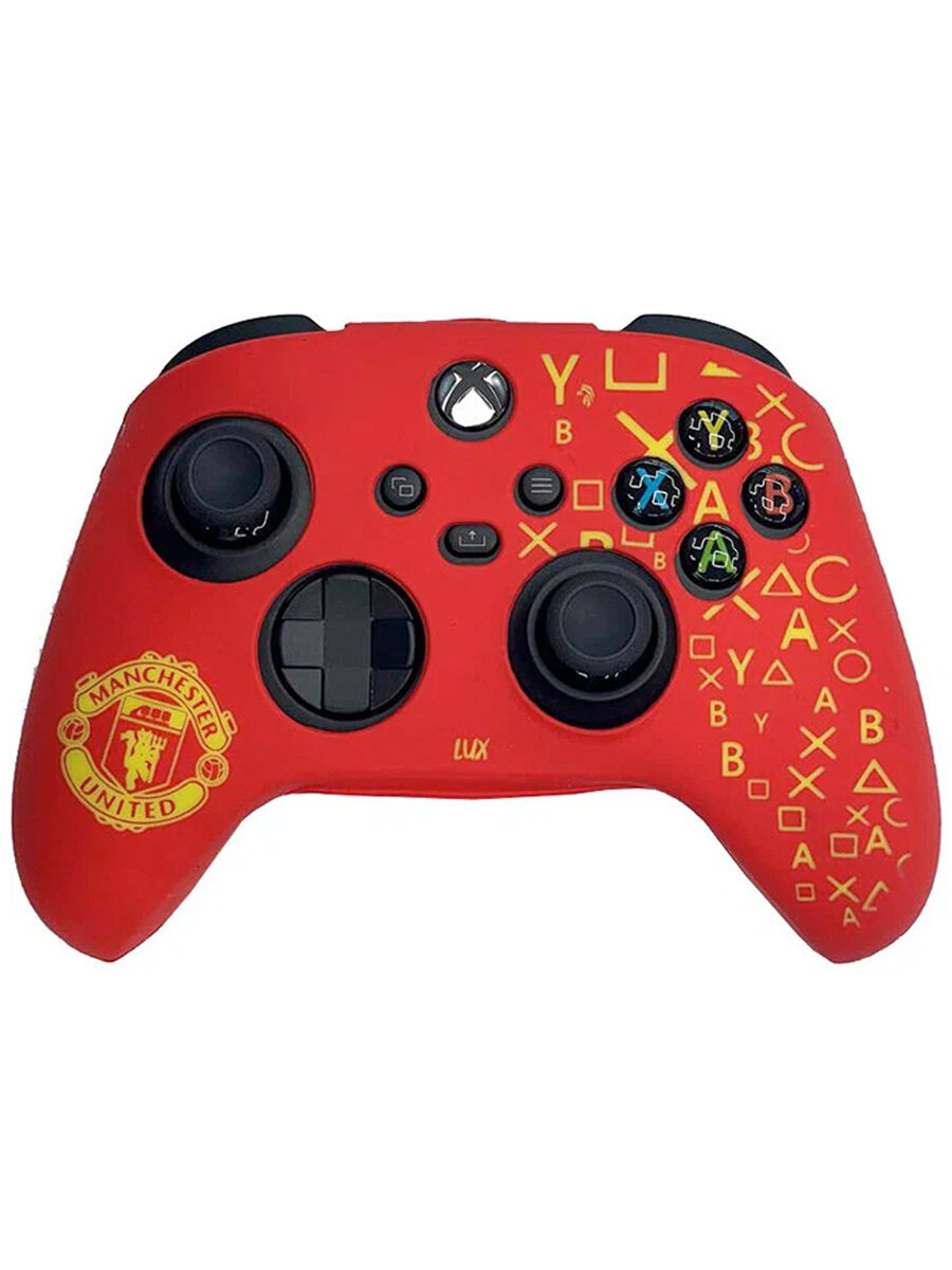 Силиконовый чехол для геймпада Xbox Series S и Xbox Series X Manchester United