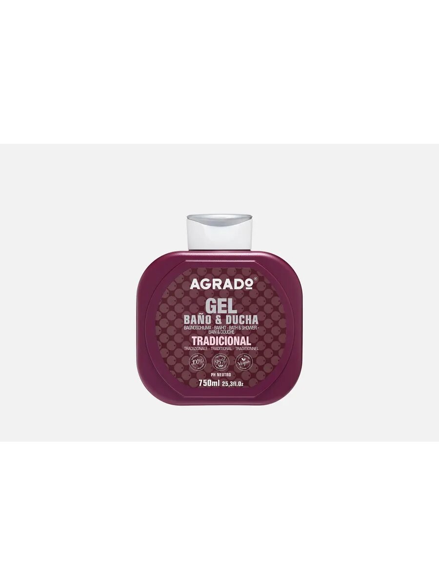 AGRADO TRADITIONAL Гель для душа 750 мл