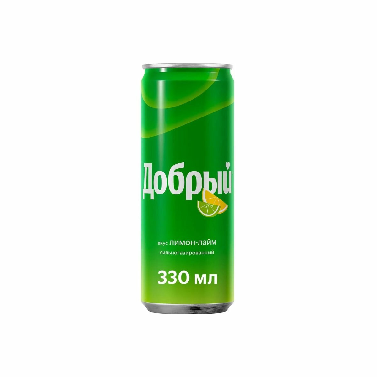 Напиток Добрый Лимон-Лайм газ.0,33л ж/б (2093076), 12 уп.