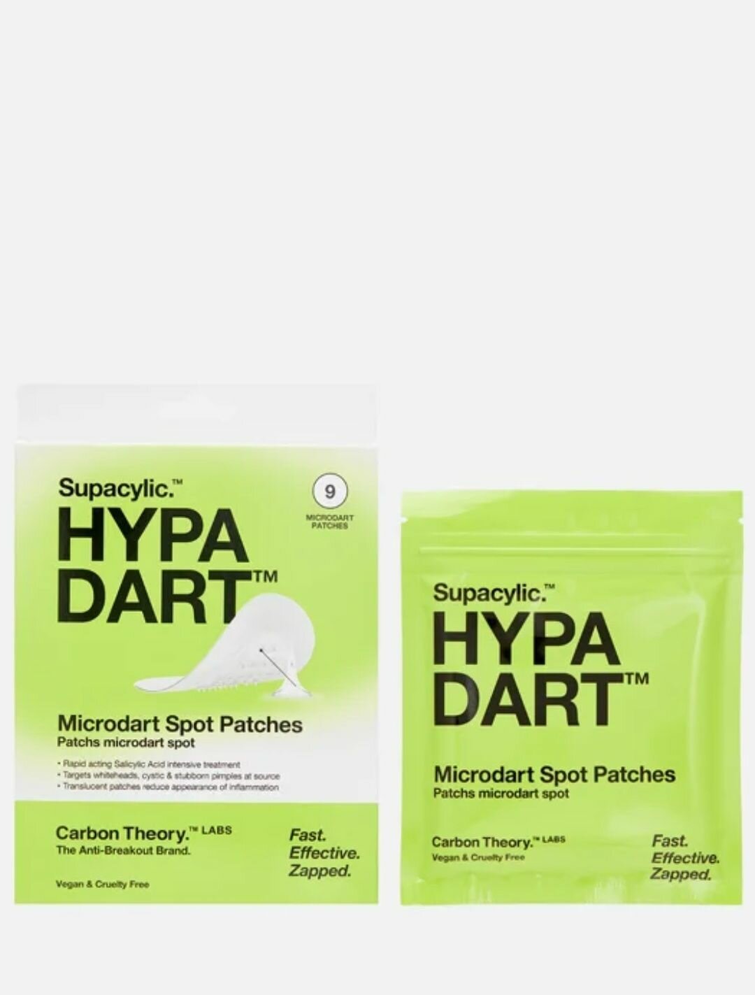Патчи для точечного нанесения hypa dart microdart spot patches 9 шт CARBON THEORY hypa dart microdart spot