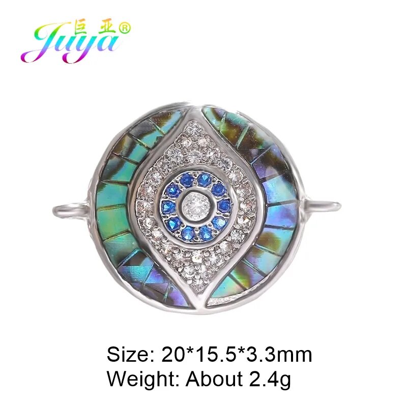 Juya подвеска Хамса с ониксом White Gold