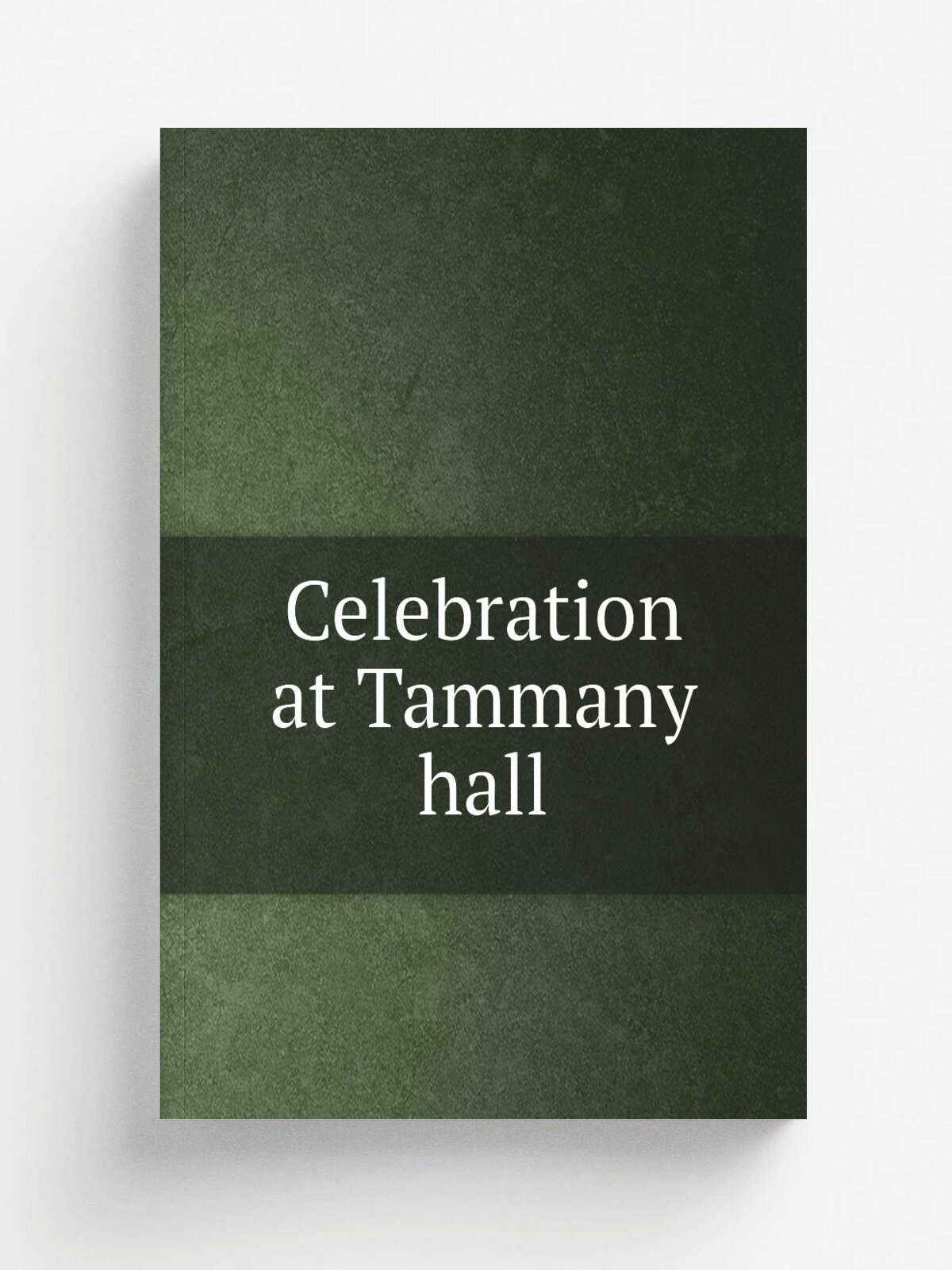 Celebration at Tammany hall