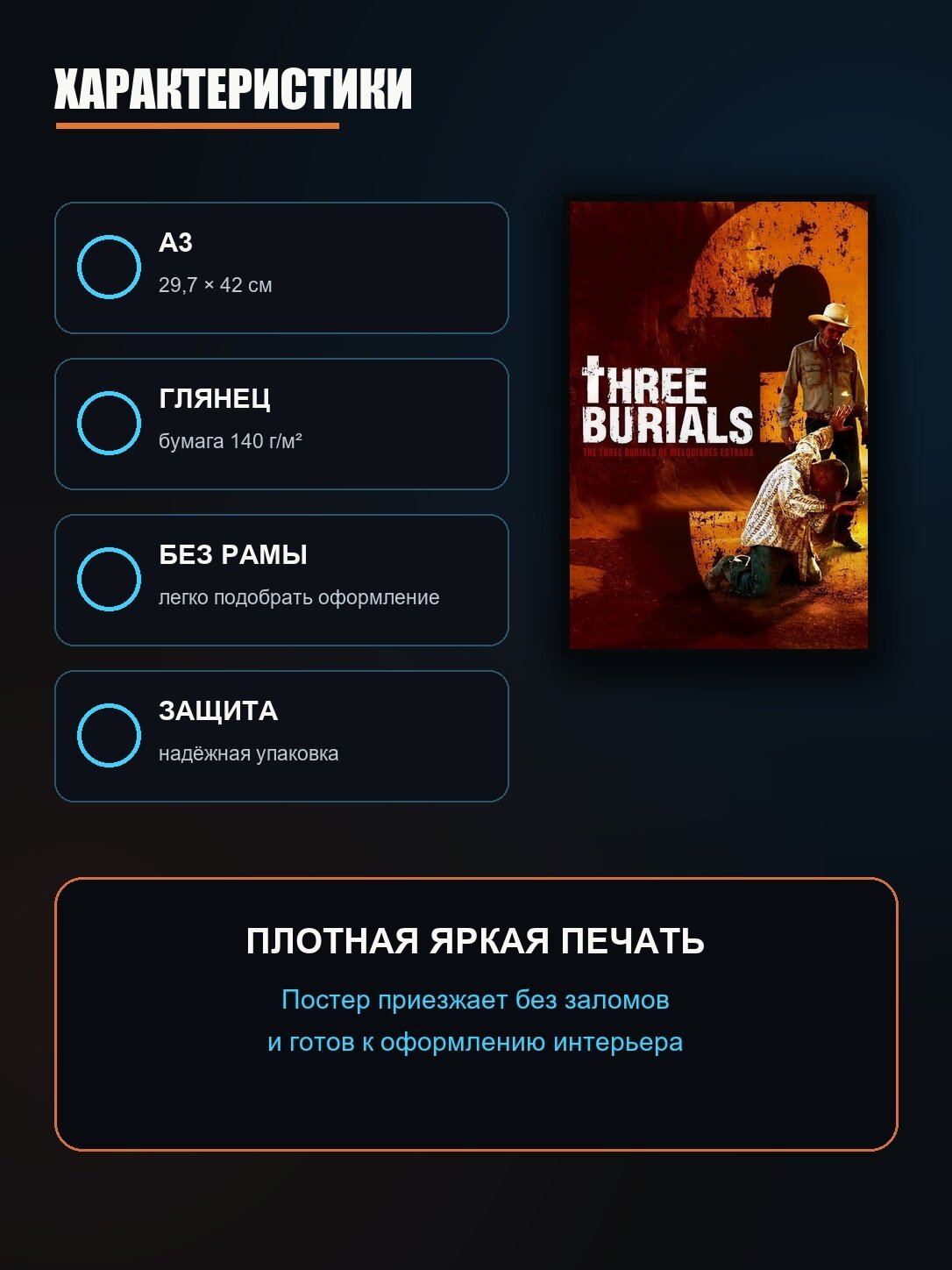 Постер Три могилы — фото 1