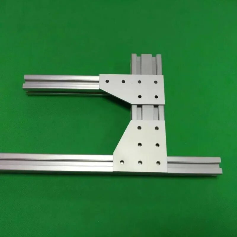 Угловой кронштейн L-типа для алюминиевых профилей 2040L-7 Hole-8Pcs
