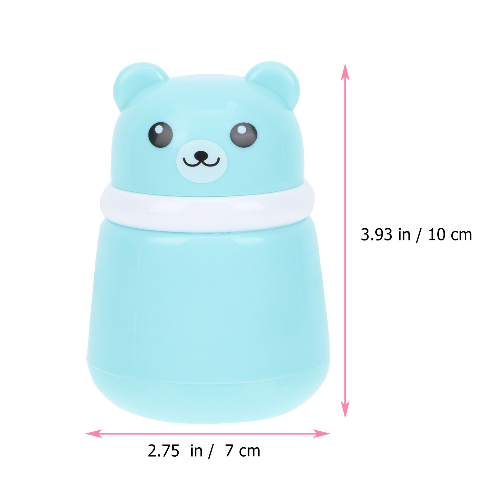 Креативная Коробка Для Тalcума В Formе Мишки С Пудреницей 10x7 Cm
