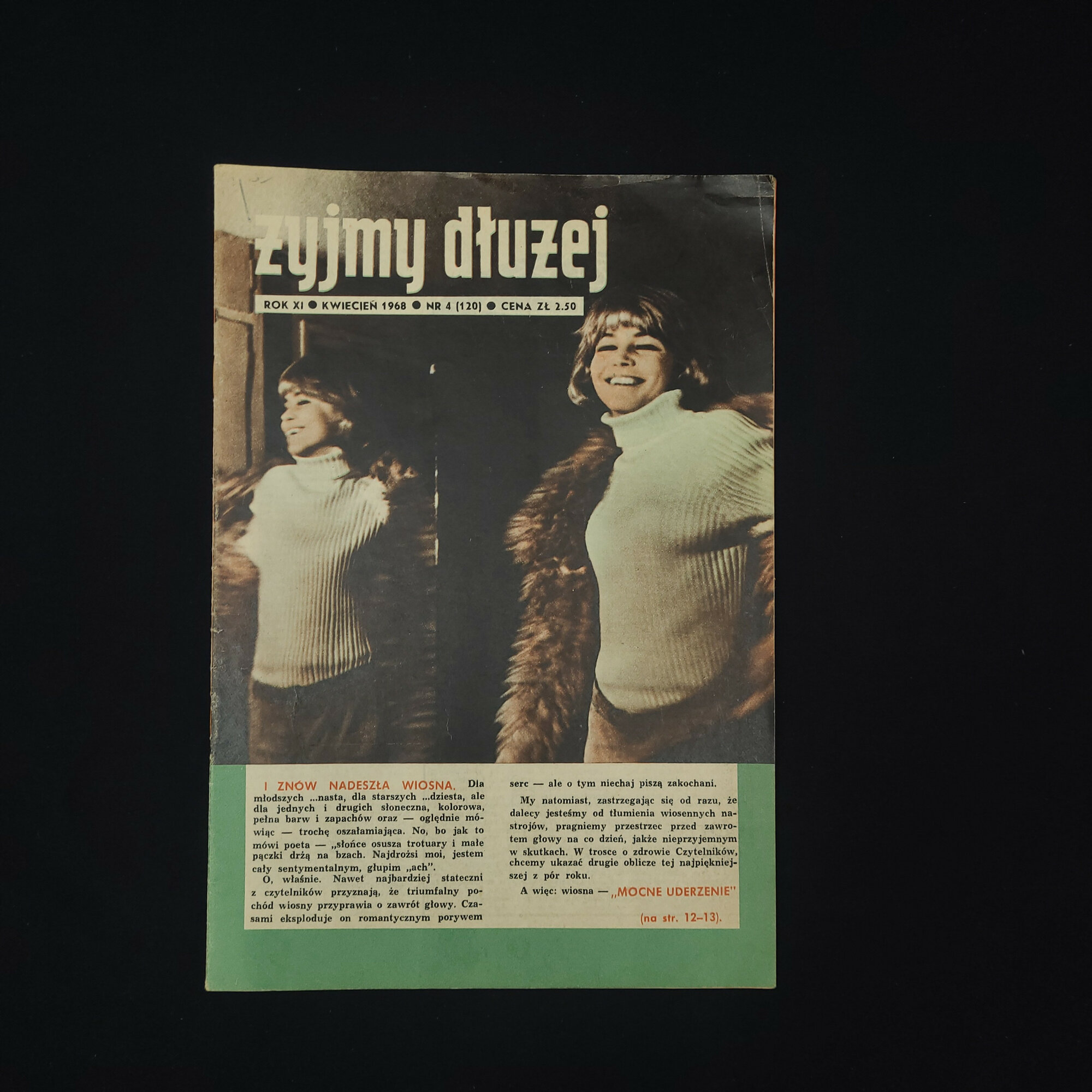 Żyjmy dłużej. Журнальный выпуск на польском языке. Книга СССР
