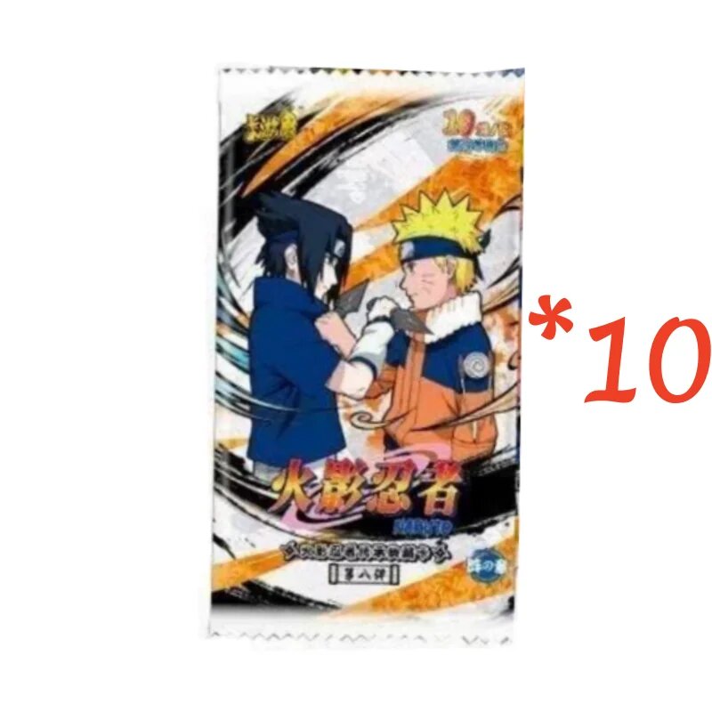 Naruto карточки KAYOU 10 пачек (50 карт)