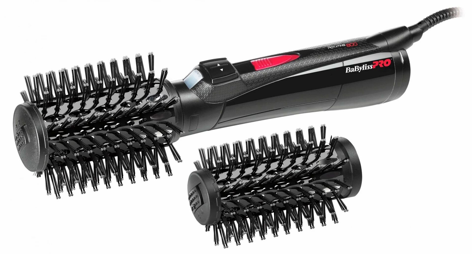Фен-щетка BaByliss PRO Rotating, 800Вт, 2 скорости