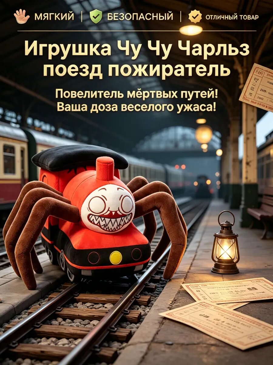 Игрушка Чу Чу Чарльз поезд пожиратель