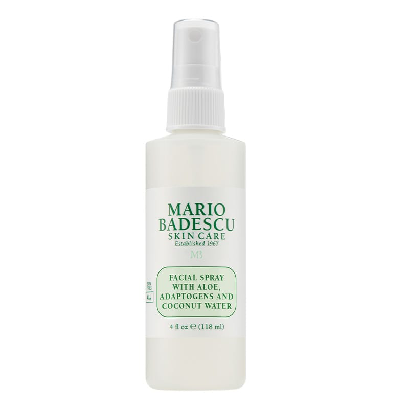 Спрей для ухода за кожей Mario Badescu Facial Spray With Aloe, Adaptogens and Coconut Water Увлажняюще-осветляющая мист для лица с алоэ, адаптогенами и кокосовой водой 118 мл
