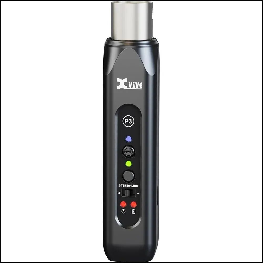Бестселлер P3 XLR от Xvive, беспроводной Bluetooth адаптер для PA систем, микшерных пультов и DJ оборудования, обеспечивающий высокое качество звучания и автономность до 8 часов