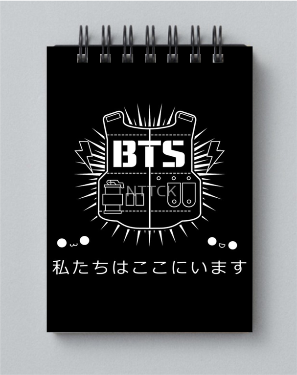 Блокнот BTS, БТС №68, А4