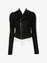 Куртка Isabel Benenato Off-centre zip jacket, размер 42, черный