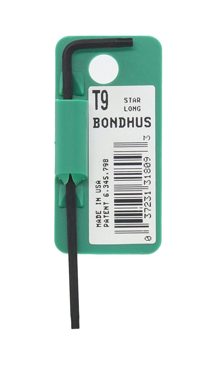 L-образный ключ BONDHUS Torx T9 16х74 мм 31809