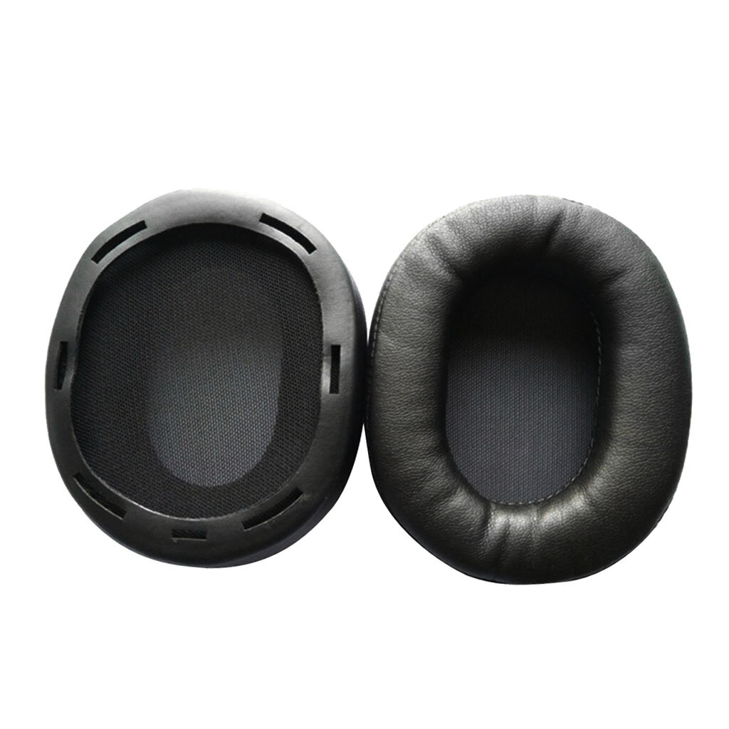 Сменные мягкие амбушюры для наушников Sony MDR-1R MDR-1RNC MDR-1RMK2, черные.