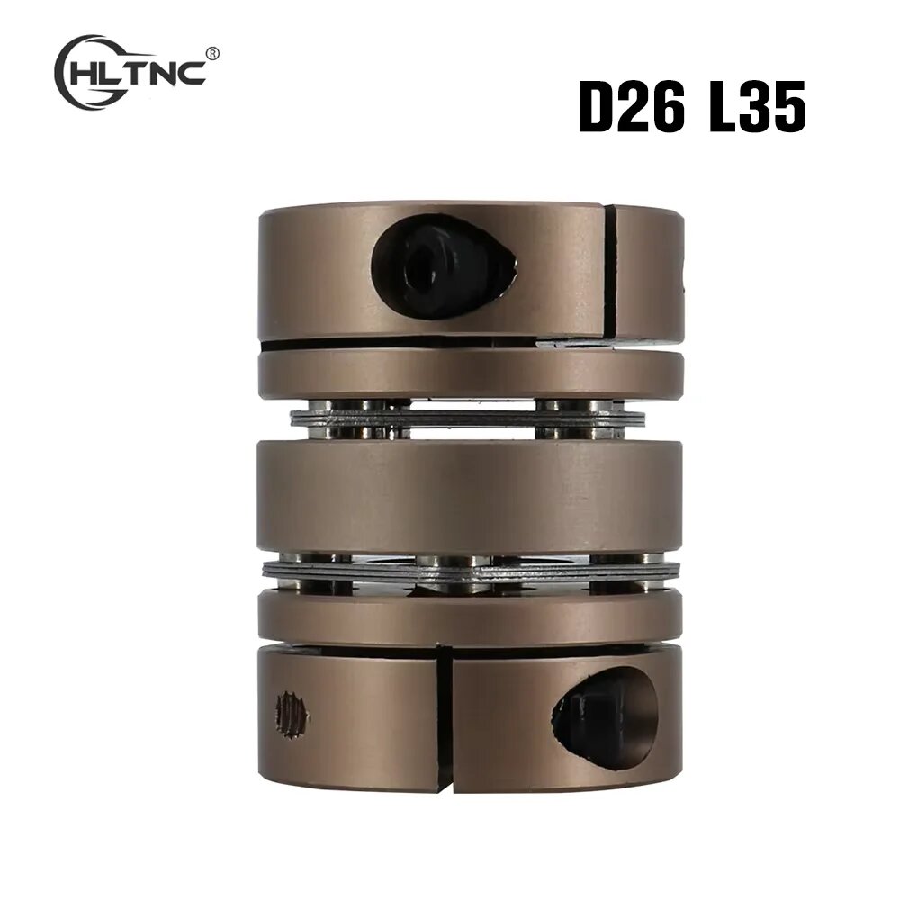 Муфта двойная мембранная HLTNC D26L35, 6 мм