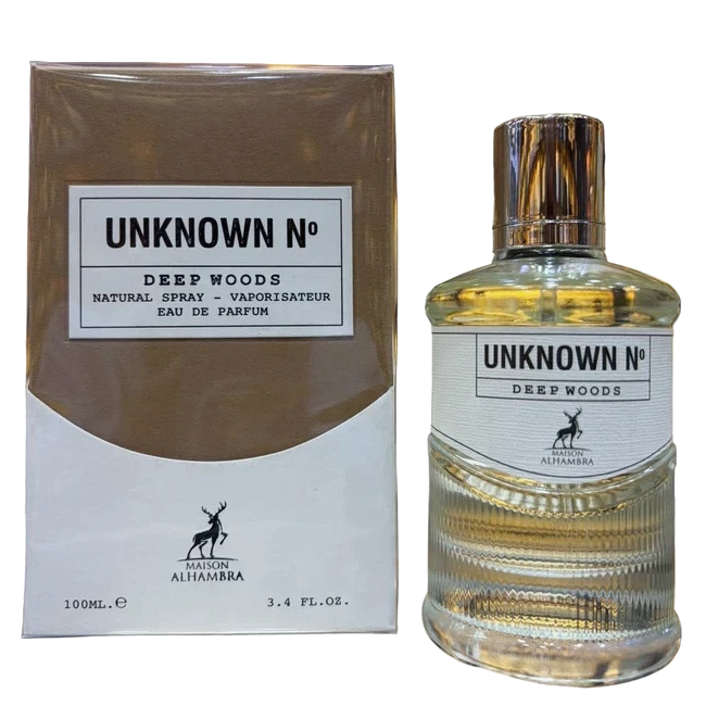 Духи унисекс Alhambra Unknown No Deep Woods 100 мл - Альхамбра Анноун Но Дип Вудс парфюмерная вода