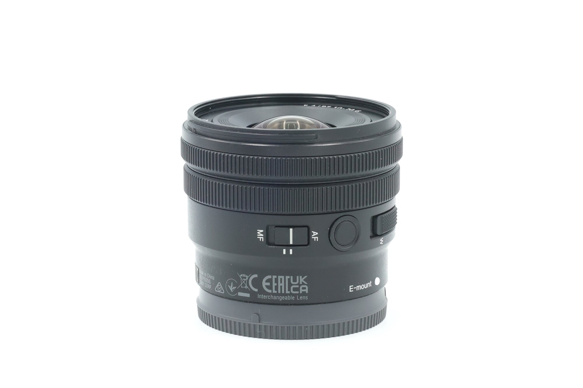 Объектив Sony E 10-20mm f/4 PZ G