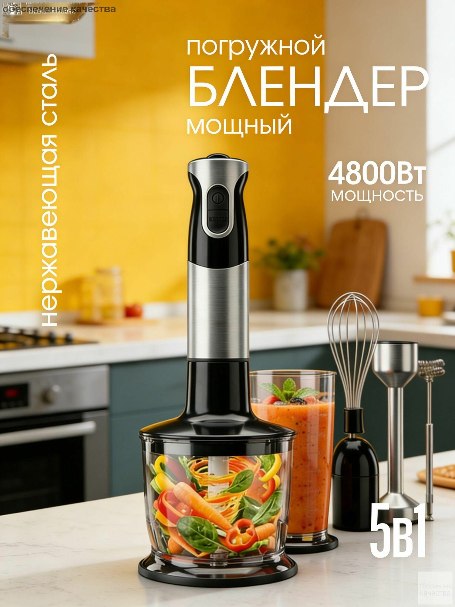 Погружной блендер Блендер Бош, черный