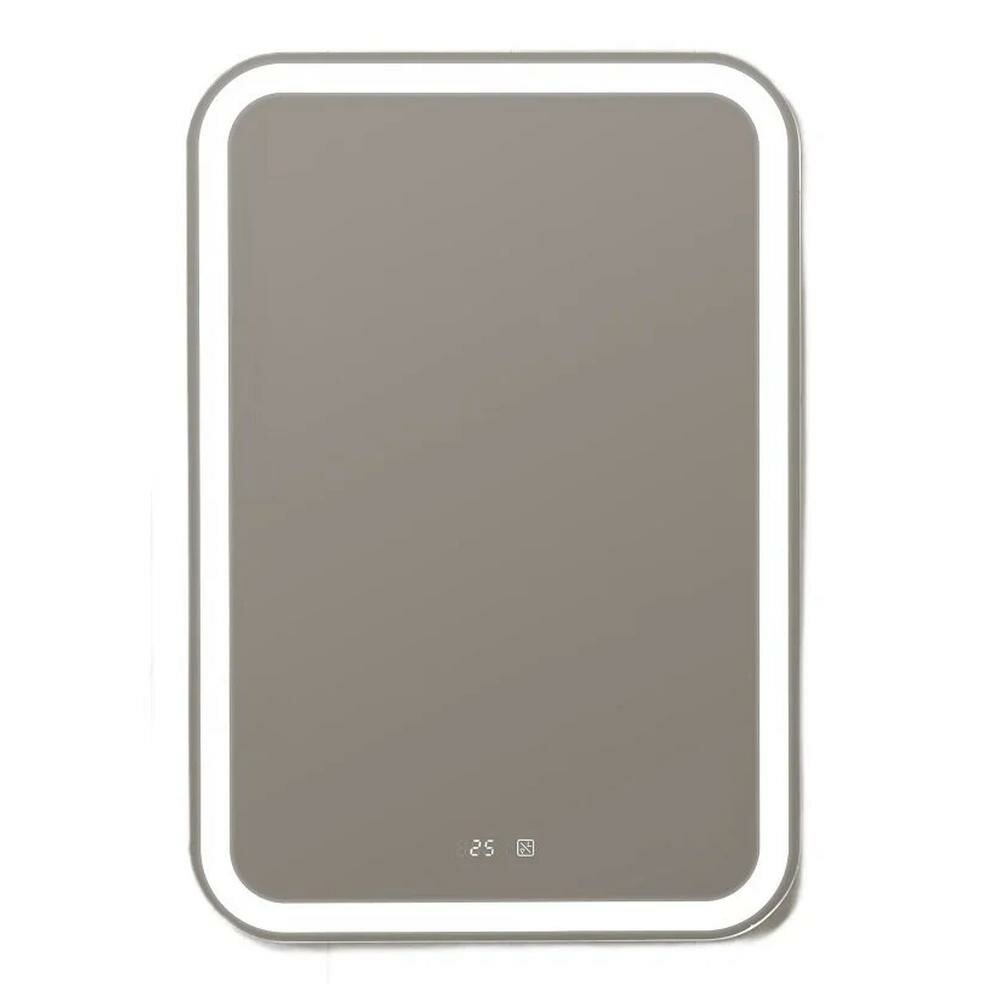 Зеркало Silver Mirrors Мальта 550х800 - 3 (подогрев, часы внешней настройки, сенсорный выключатель)