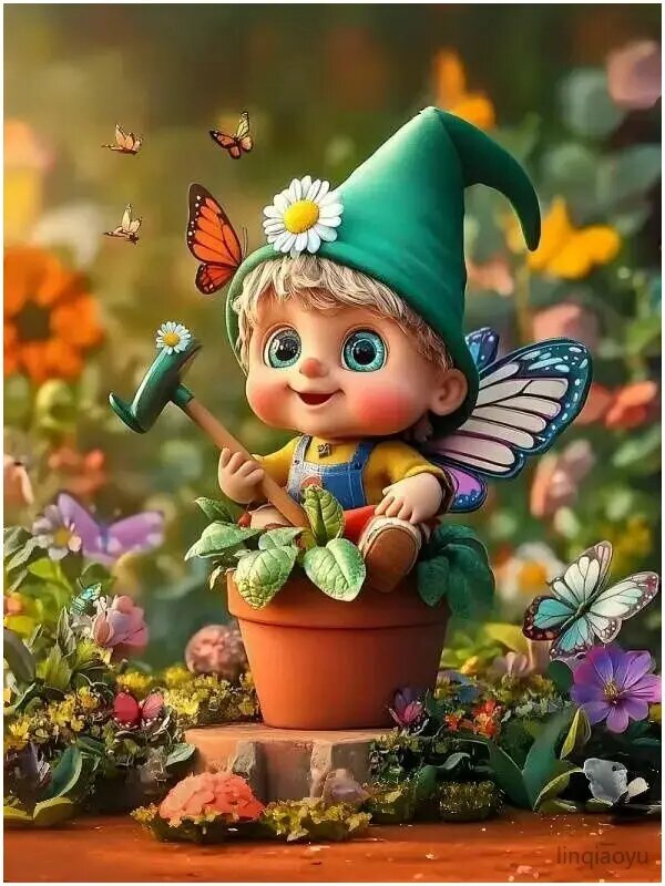 Фигурка садовая
