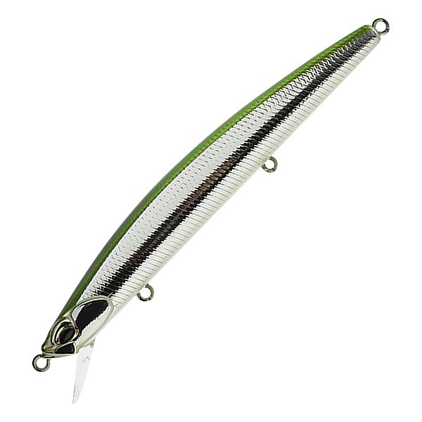 Воблер DUO Tide Minnow Lance 140 #ASA0570 Green Back Silver, тонущий, 25,5 г.