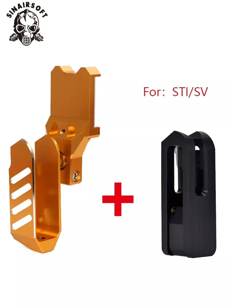 IPSC USPSA IDPA Тактическая кобура для правой руки Airsoft + блок вставок для STI SV