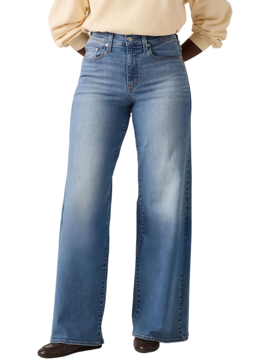 Джинсы широкие Women 728 High Rise Wide Leg Jeans 