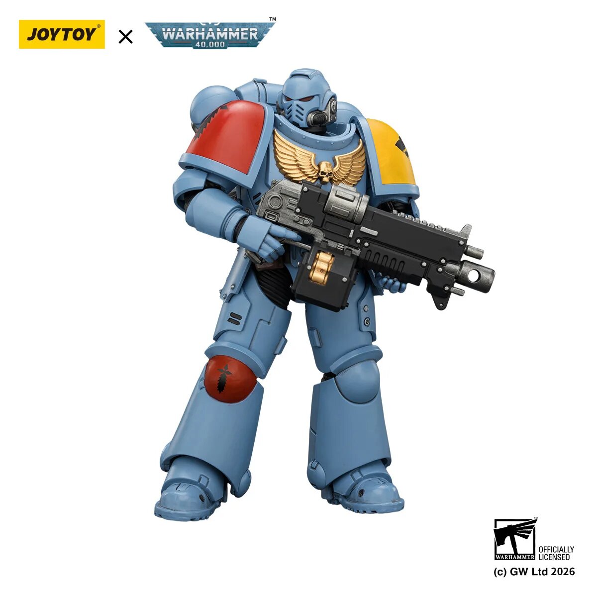 JOYTOY Warhammer 40K Intercessor Space Wolves 1/18