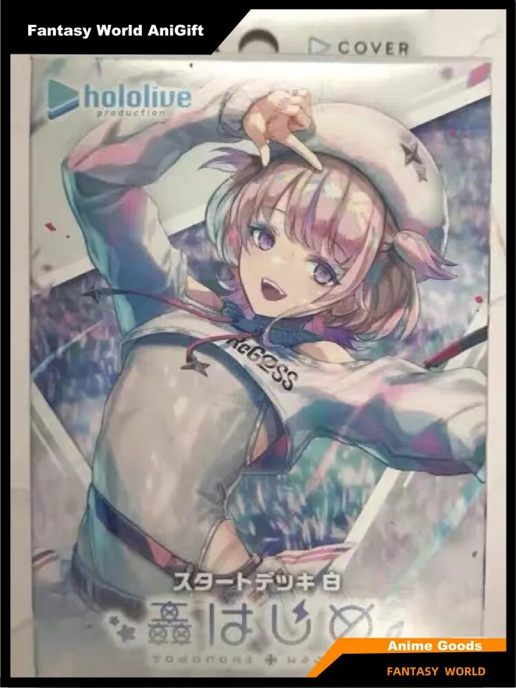 Коллекционные карточки Пылающая Белая (Шираками Фубуки) / Hololive Virtual Idol Pre-constructed Deck: Blazing White (Shirakami Fubuki)