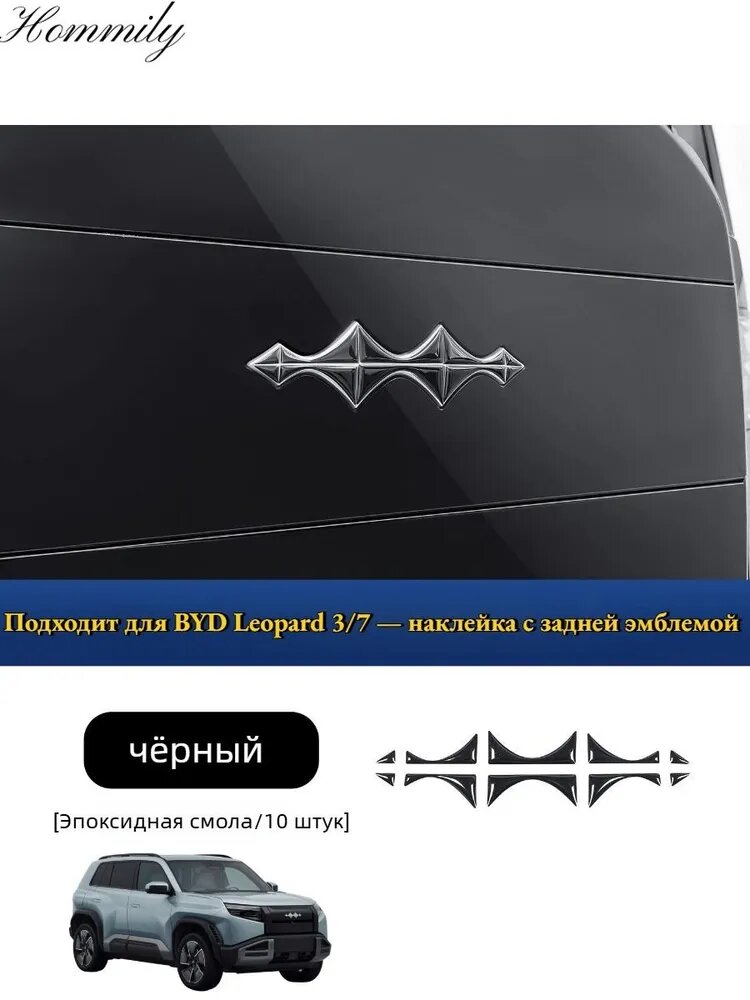 BYD Leopard 3/7 Шильдик/значок/логотип, аксессуары BYD Leopard 3/7.