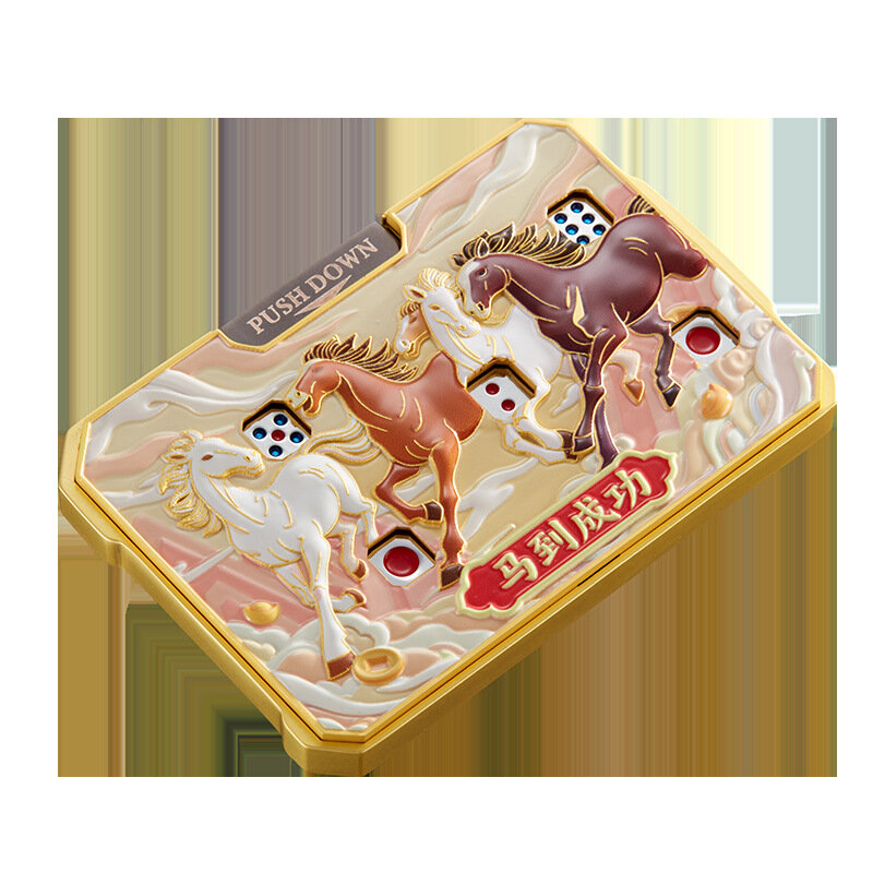 Полнометаллические игральные кости, EDC игрушка антистресс, механический режим 5 костей, карточная игра, успех