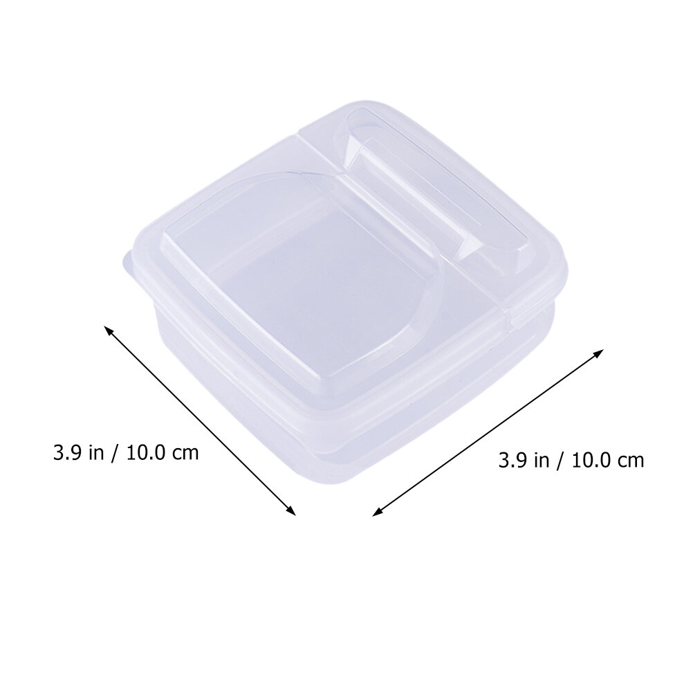 Контейнер Для Хранения Продуктов Из Пластика Белый 10X10X4.5Cm