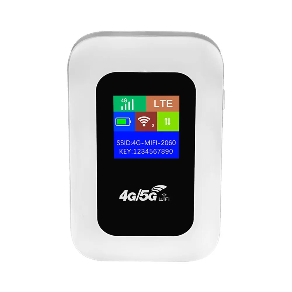 4G MiFi-маршрутизатор MF800B с цветным LCD и аккумулятором 2100 мА ч