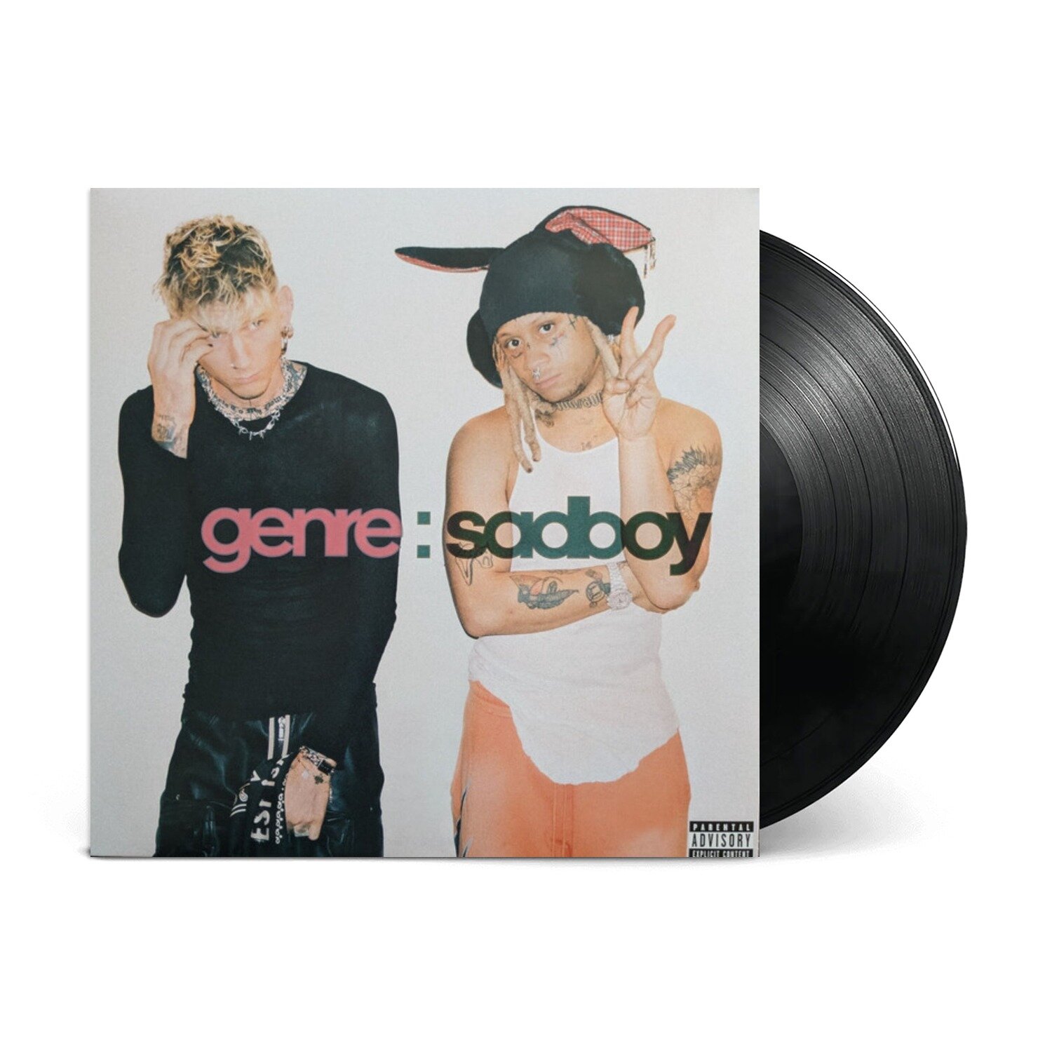 Виниловая пластинка mgk & Trippie Redd - Genre: Sadboy, Vinyl, 12", EP, Translucent Clear, New