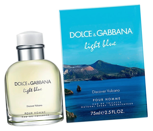 Туалетная вода Dolce & Gabbana Light Blue Discover Vulcano Pour Homme 75 мл - Дискавер Вулкано Пур Хом мужская