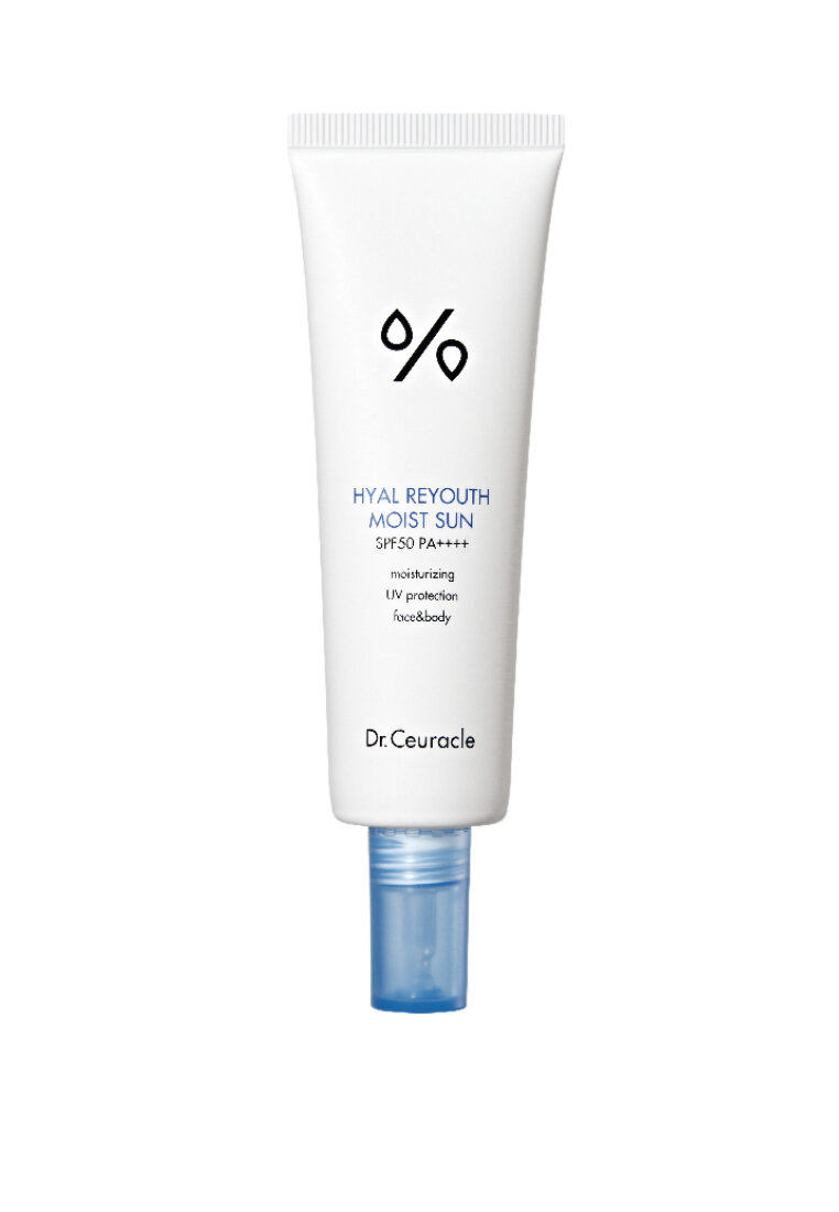 Dr.Ceuracle Увлажняющий солнцезащитный крем Hyal Reyouth Moist Sun SPF50+, 50 мл