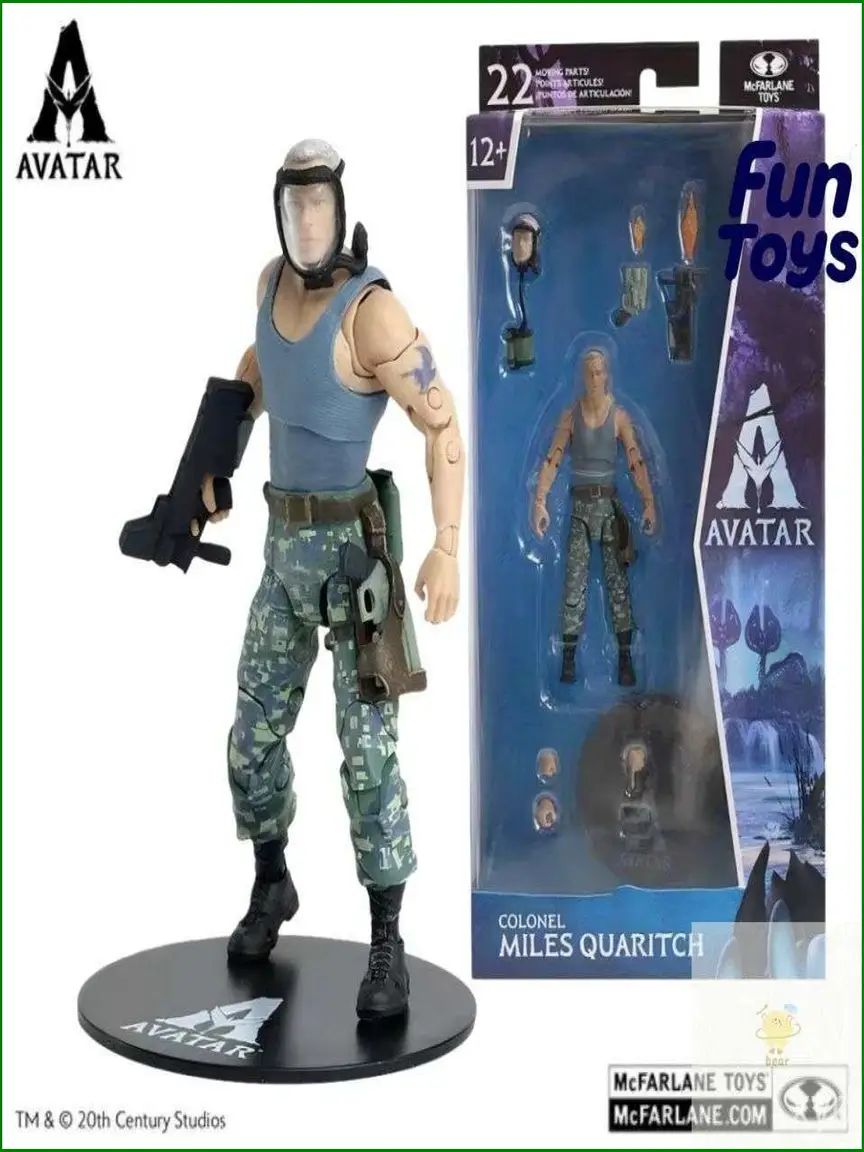 Эксклюзивный коллекционный Colonel Quacky от McFarlane Toys, Avatar 1