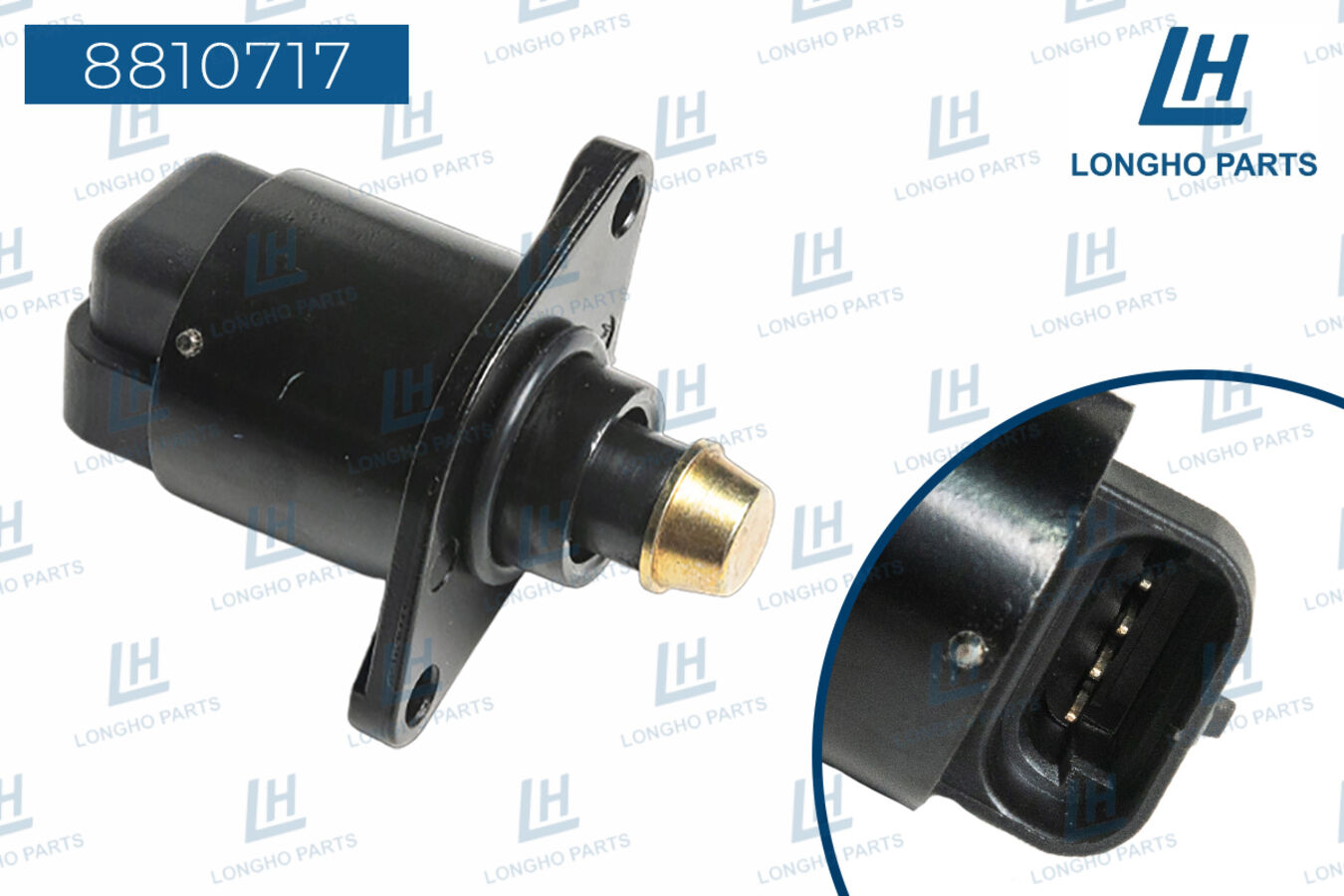 Регулятор холостого хода vag 078133455d (LONGHO 8810717)
