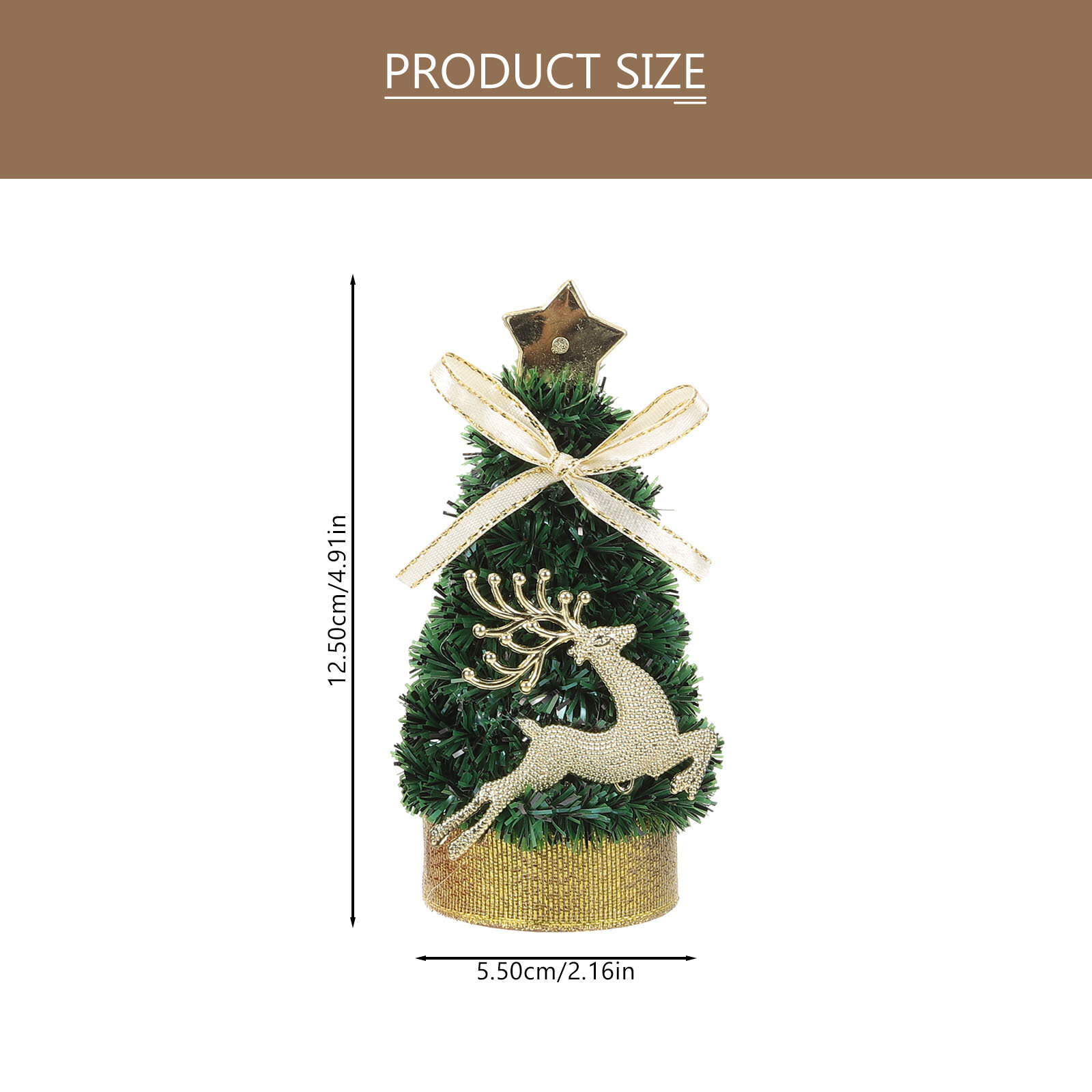 4 Штуки Мини Ёлки С Christmas Doll House Декор Мини Ёлка 12 5x5 5Cm