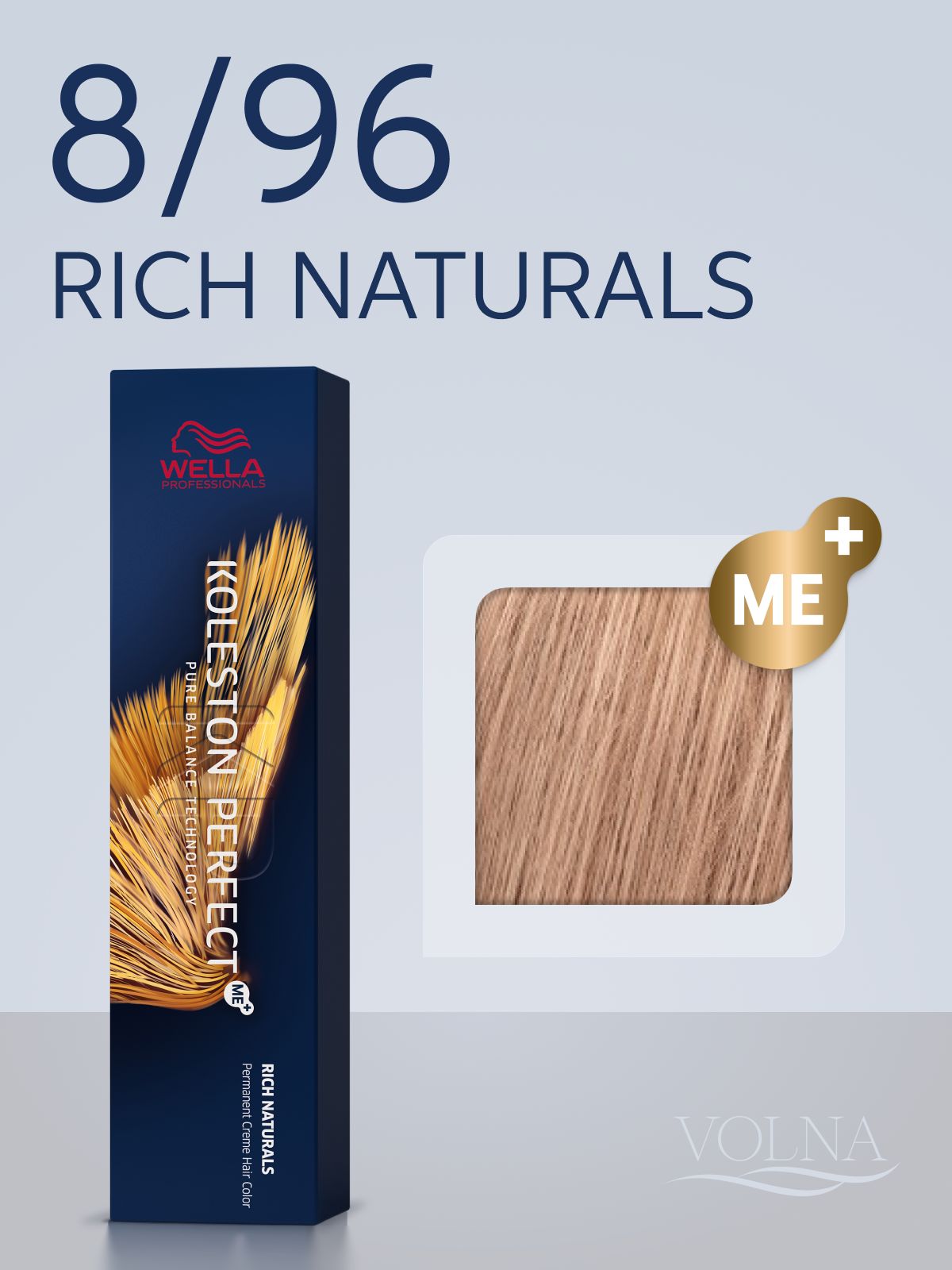 Wella Professionals Koleston Perfect Me+ Профессиональная стойкая крем-краска для волос 8, 96 Панакота, 60 мл, для