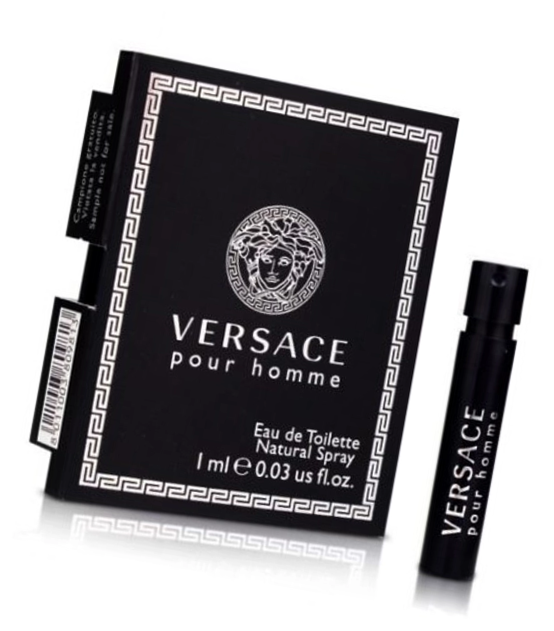 Версаче Версаче Пур Ом туалетная вода для мужчин 1 мл сэмпл - Versace Pour Homme пробник