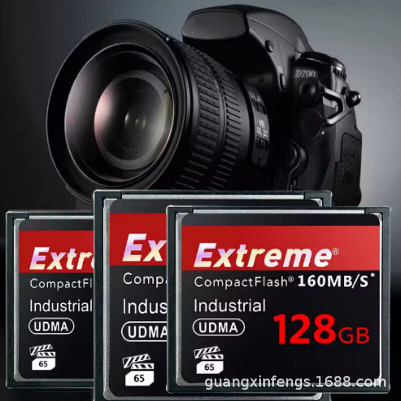 Высокоскоростная карта памяти CF 8 ГБ Compact Flash для фотоаппарата DSLR, черный