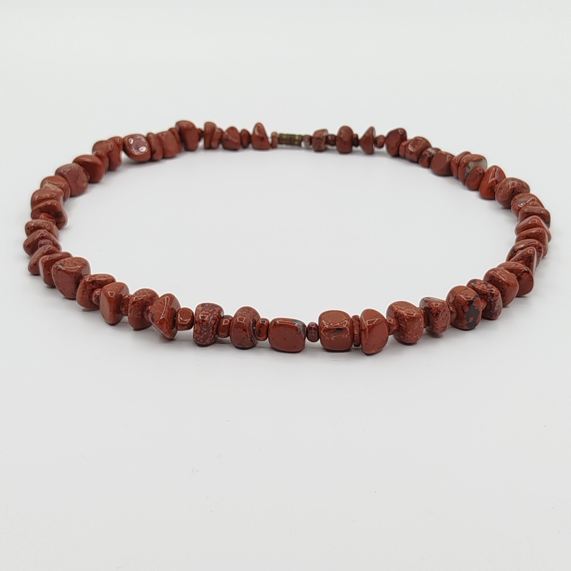 Бусы, поделочный камень, металл, Россия, 1990-2000 гг.