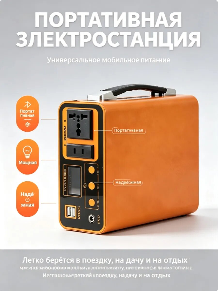 Портативная электростанция 200w